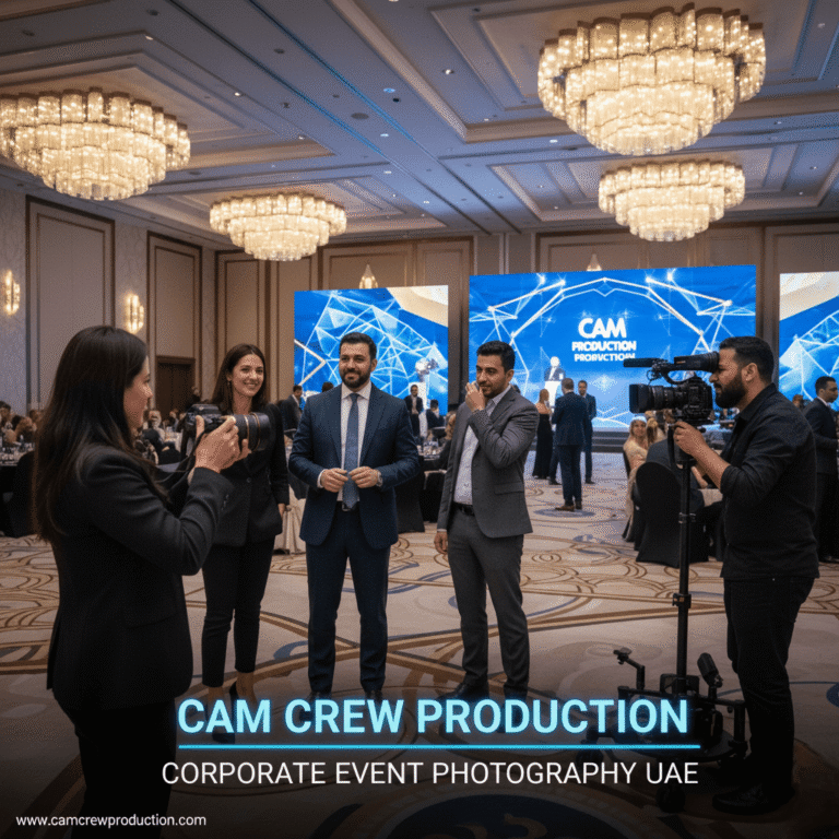 Cam Crew Production: Corporate Event Photography UAE - Cam Crew Production